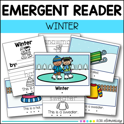 Winter Emergent Reader | Aloha Resources