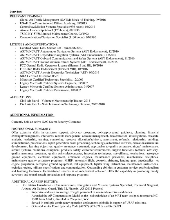 Federal Resume Writing Service In Colorado | Lakewood CO | Expert ...