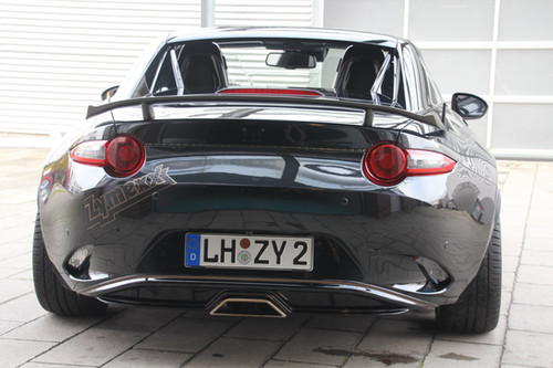 Mazda MX-5 ND / RF sports exhaust Zymexx / Fox -Gen5- + Diffuser | naviwax