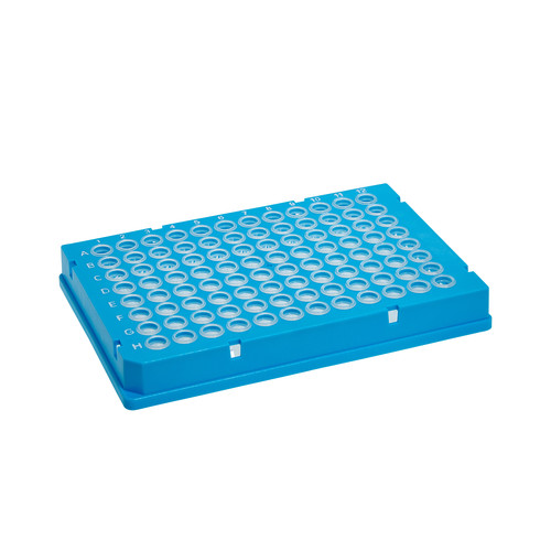 PC/PP PCR plate, full skirt, clr well |P9096-FSC|MTC Bio