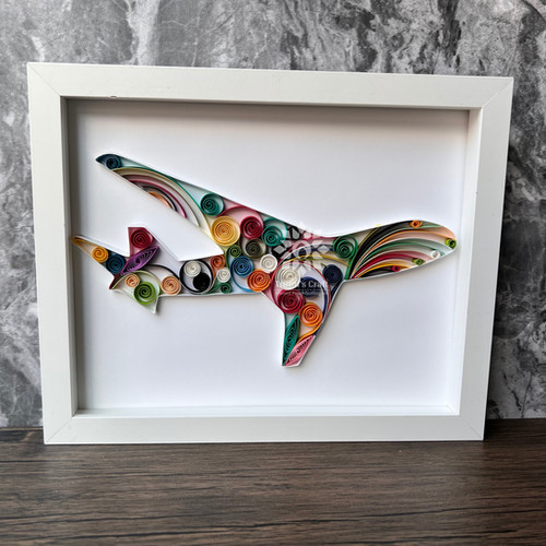 Paper Quilling Airplane | Trupti's Craft