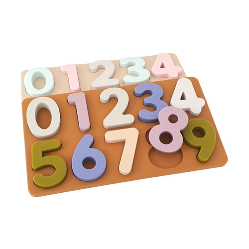 Silicone Number Puzzle | Toria & Tine | toriaandtine.com