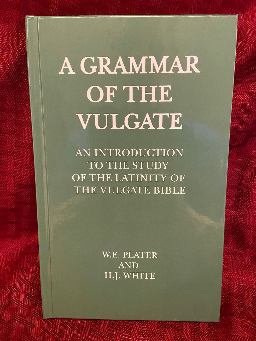 Church Latin learning resources | Churchlatin.com