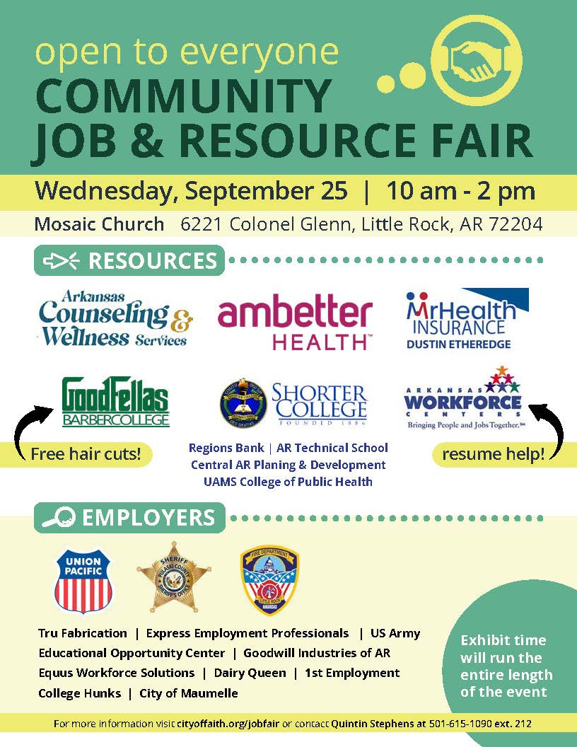 Community Job & Resource Fair | WorkforceAR