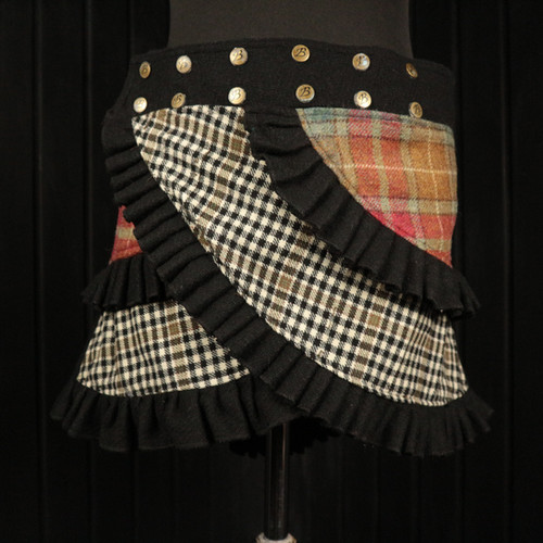 AILSA Harris Tweed Wrap Skirt | Barocco Tribal