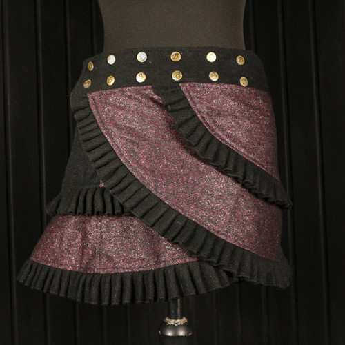 MORAG Harris Tweed Wrap Skirt | Barocco Tribal