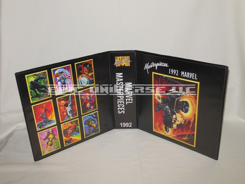 Custom Made 2-Inch 1992 Marvel Masterpieces Series 1 Trading Card Album ...