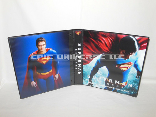 Custom Made 1-Inch 2006 Topps Superman Returns Trading Card Album ...