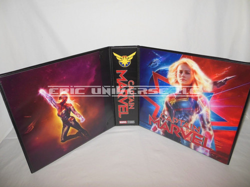 Custom Made 3-Inch 2020 Captain Marvel Trading Card Album Binder | My Site