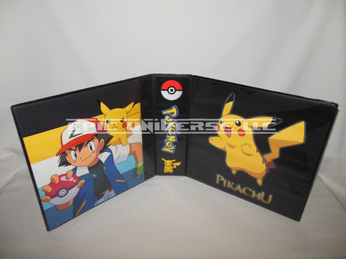 Custom Made 2-Inch Pokemon Trading Card Album Binder | My Site