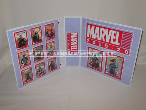 Custom Made 2-Inch 2019-2020 Marvel Annual Trading Card Binder | My Site