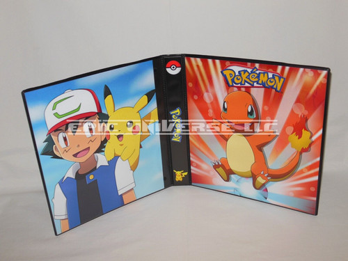 Custom Made 1-Inch Pokemon Trading Card Album Binder | My Site