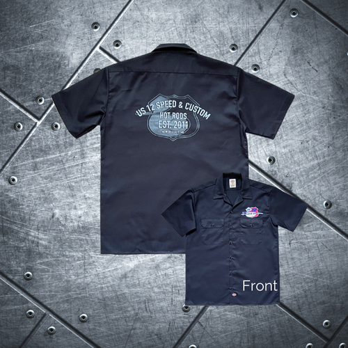 Mens US 12 Speed & Custom Dickies with Shield Logo | US 12 Speed & Custom