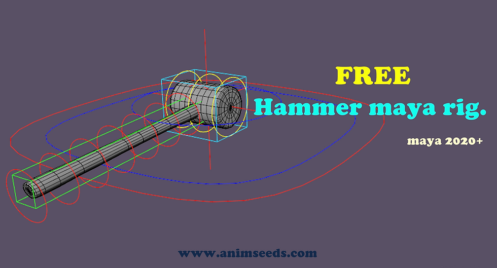 Hammer rig maya | Animseeds