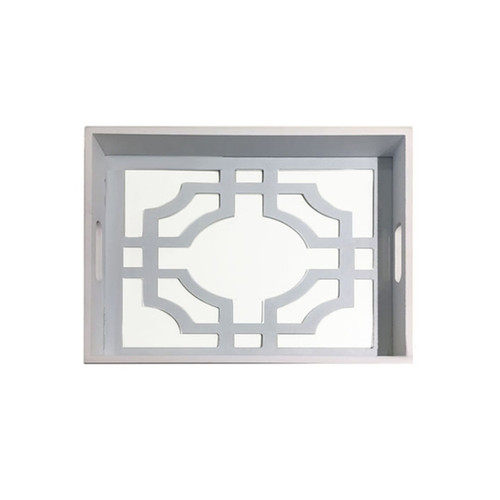 BANDEJA BLANCA RECTANGULAR | KADI HOME
