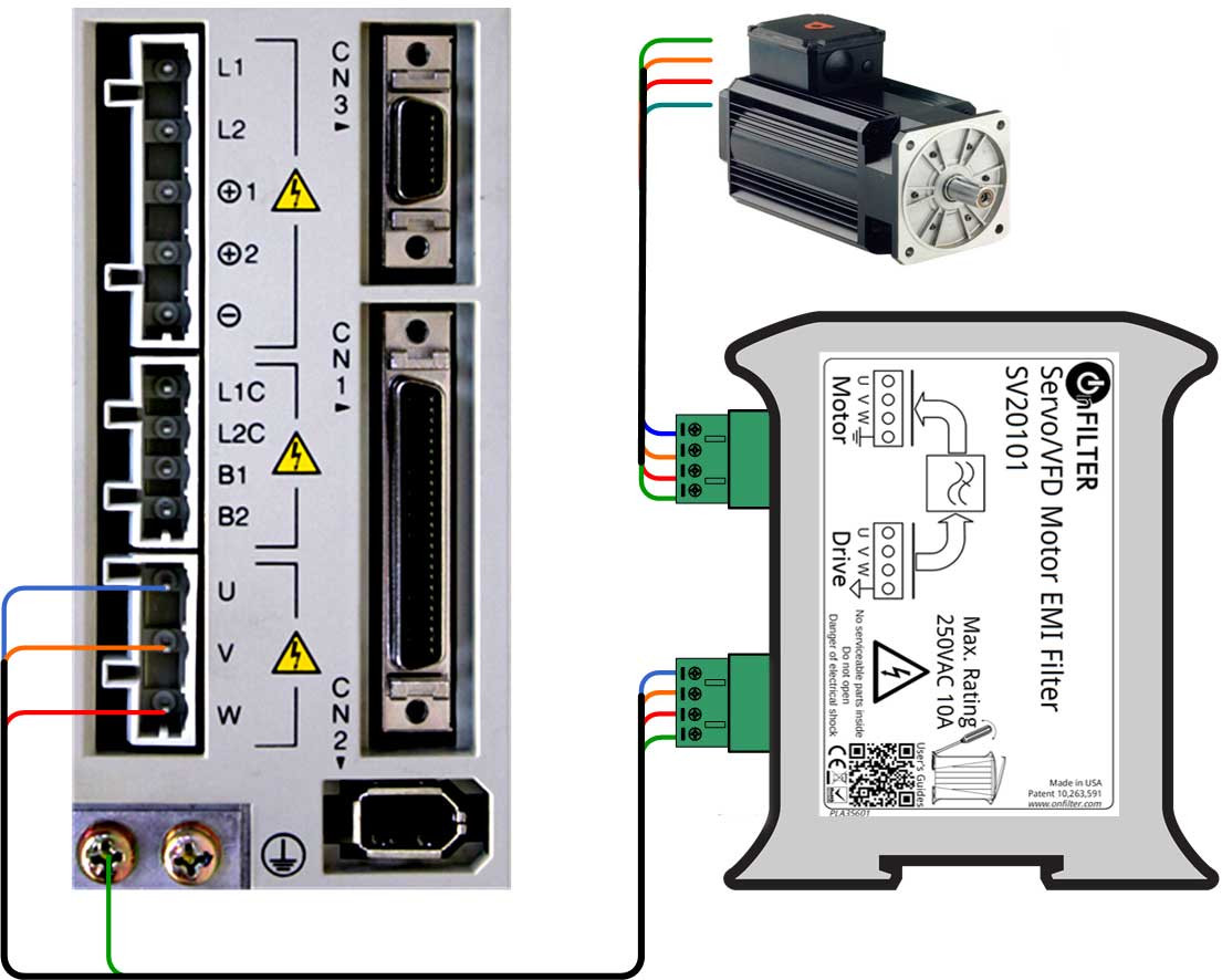 Servo / VFD Filter SV20101 | OnFILTER