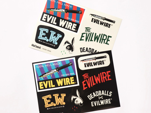 【REVIVAL LOGO】STICKER SHEET | EVILWIRE / STORE