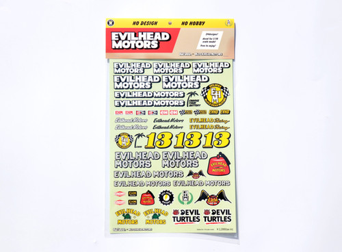 【EVIL HEAD MOTORS】RC decal | EVILWIRE / STORE