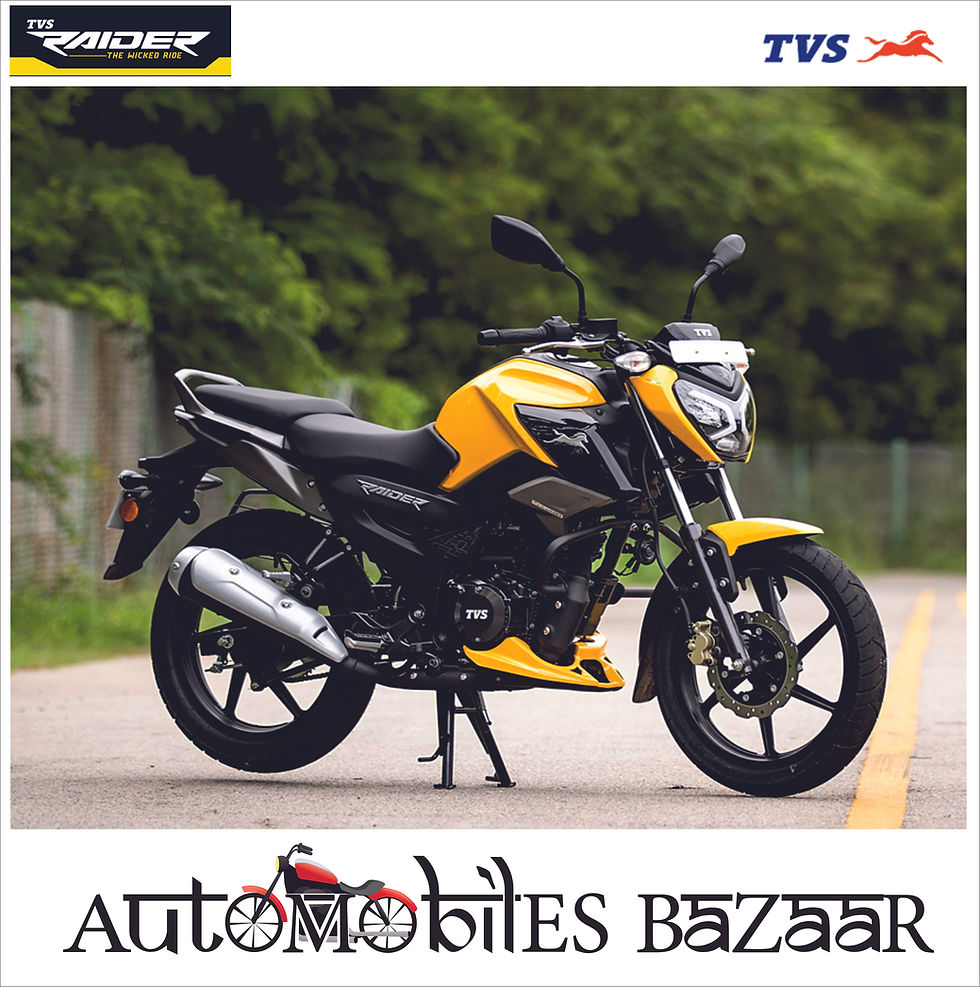 TVS Raider 125 DISC | Automobiles Bazaar