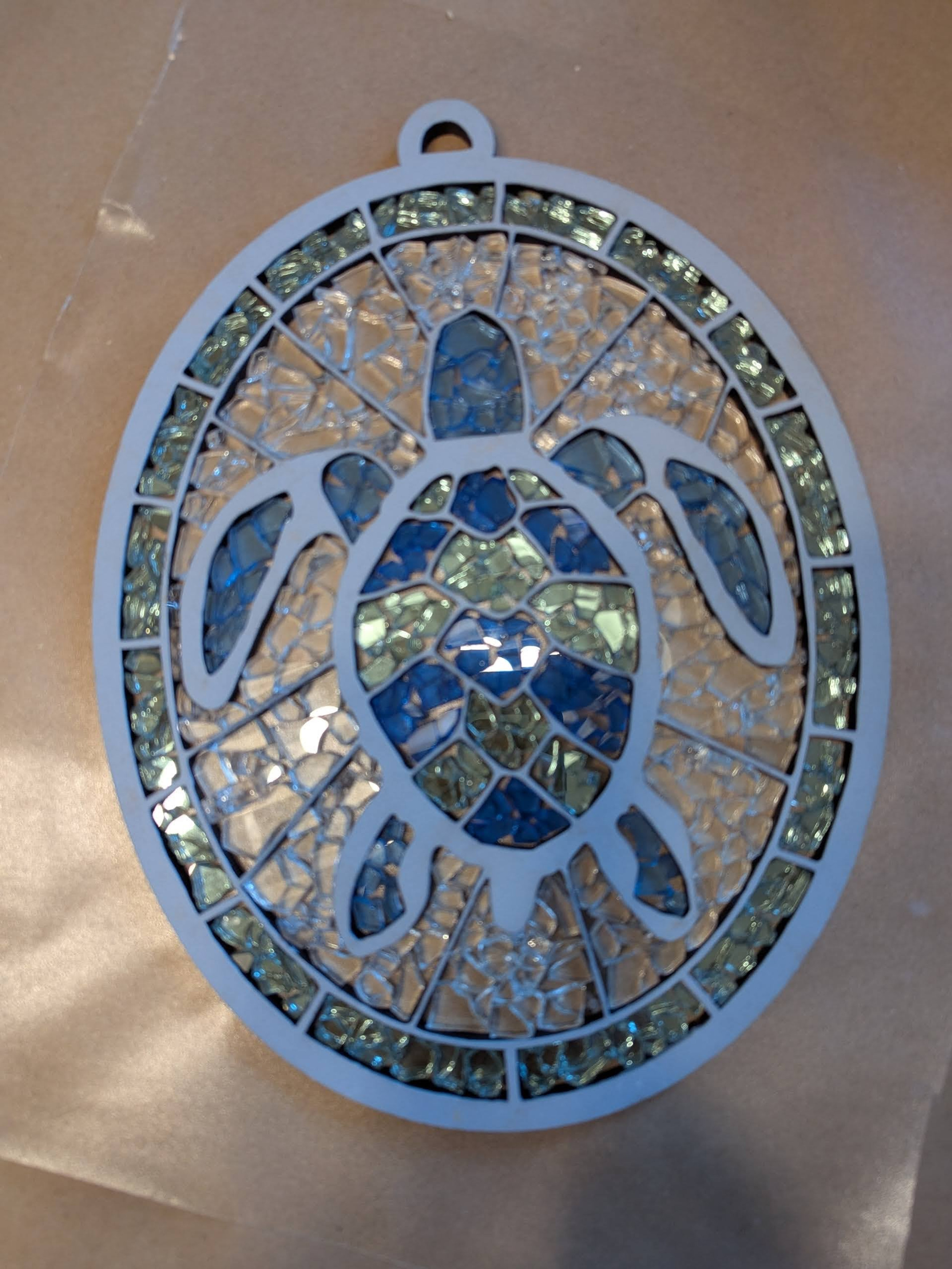 Faux Stained Glass Resin Workshop | Urban Rustic DIY