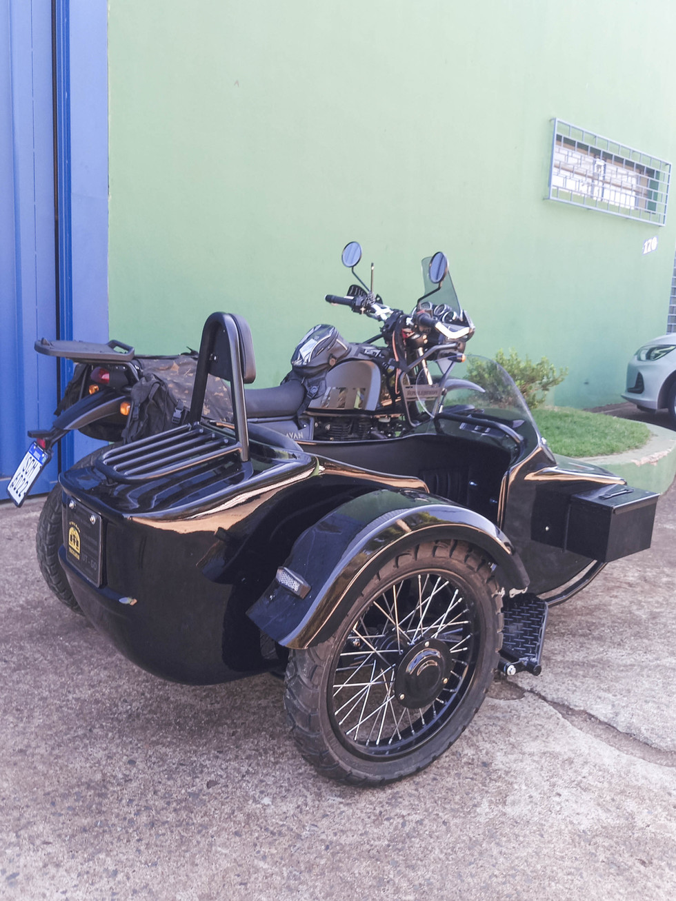 Sidecar Big Trail - Custom Made - Glastone - Himalayan - GO | Sideclub
