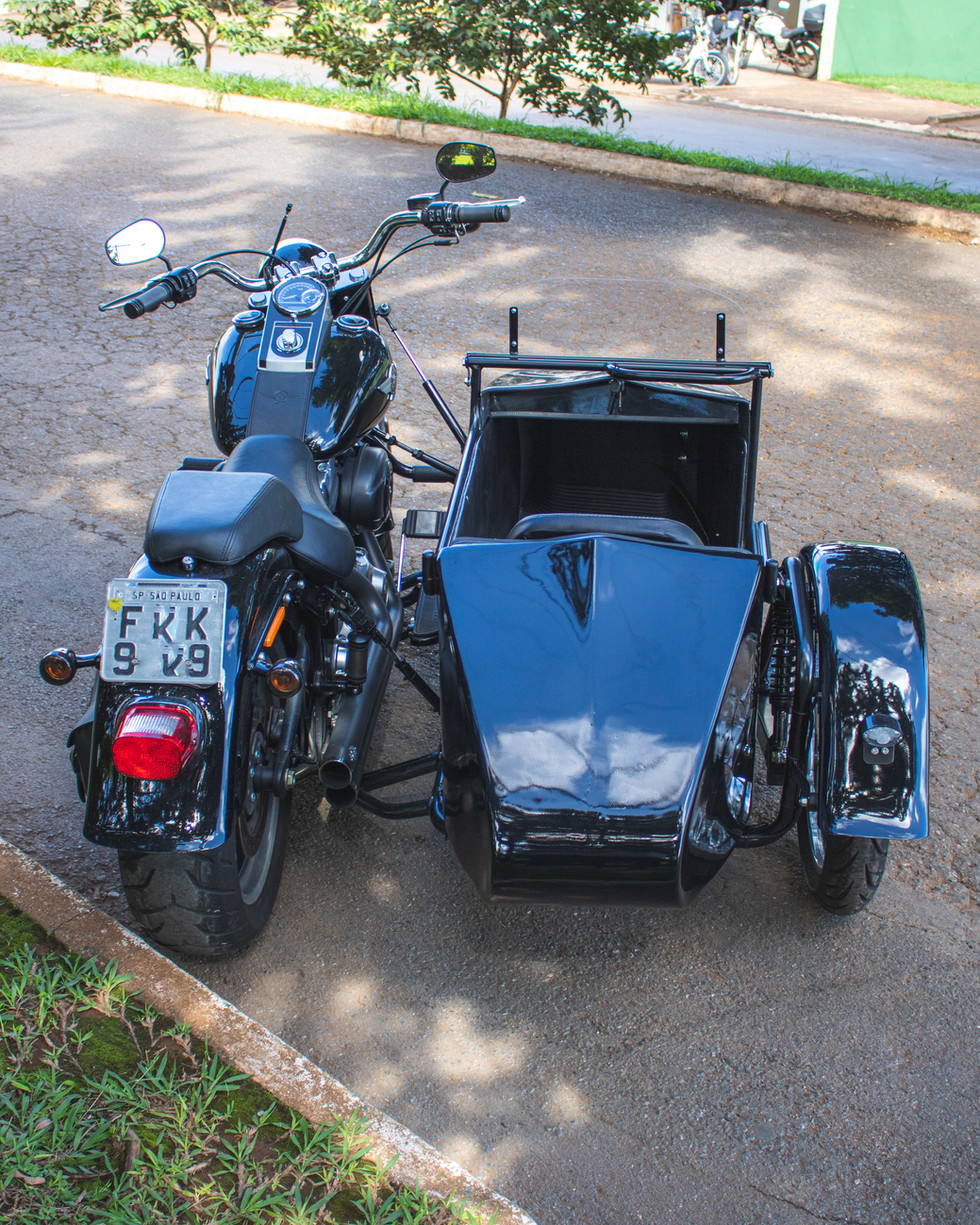 Sidecar Classic – Linha Custom Made – Harley Davidson Fat Boy – Preto ...