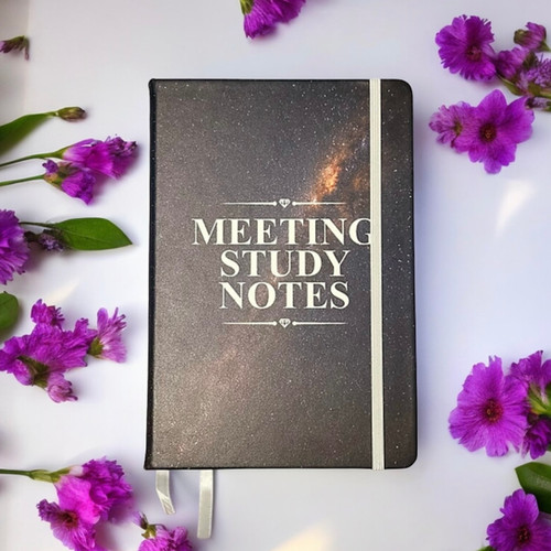 Meeting Study Notes Journal | Spiritual Gems Shop