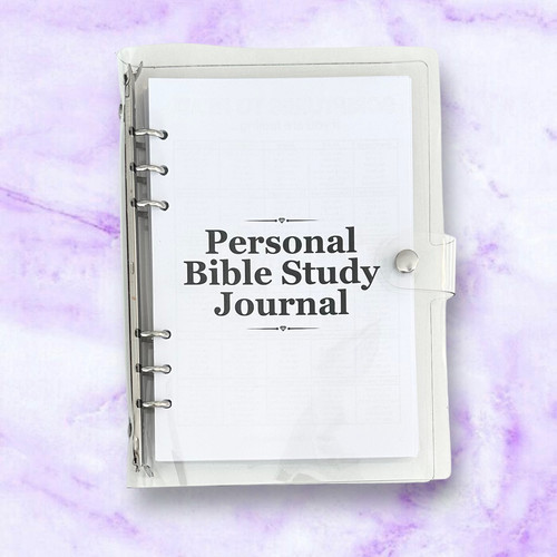 A5 Personal Bible Study Binders | Spiritual Gems Shop