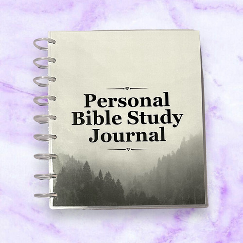 Personal Bible Study Journal | Spiritual Gems Shop