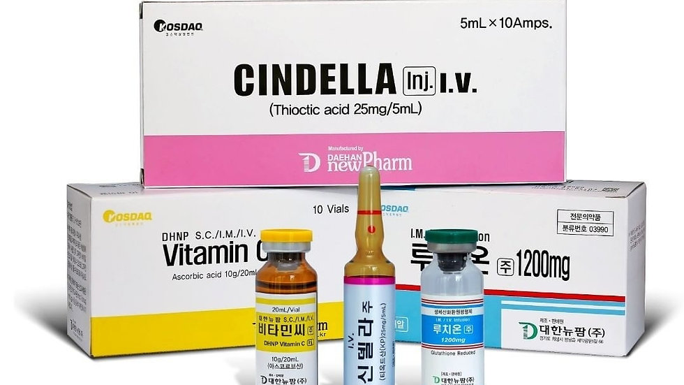 Cindella 1200mg Glutathione Drip | dermaperfection
