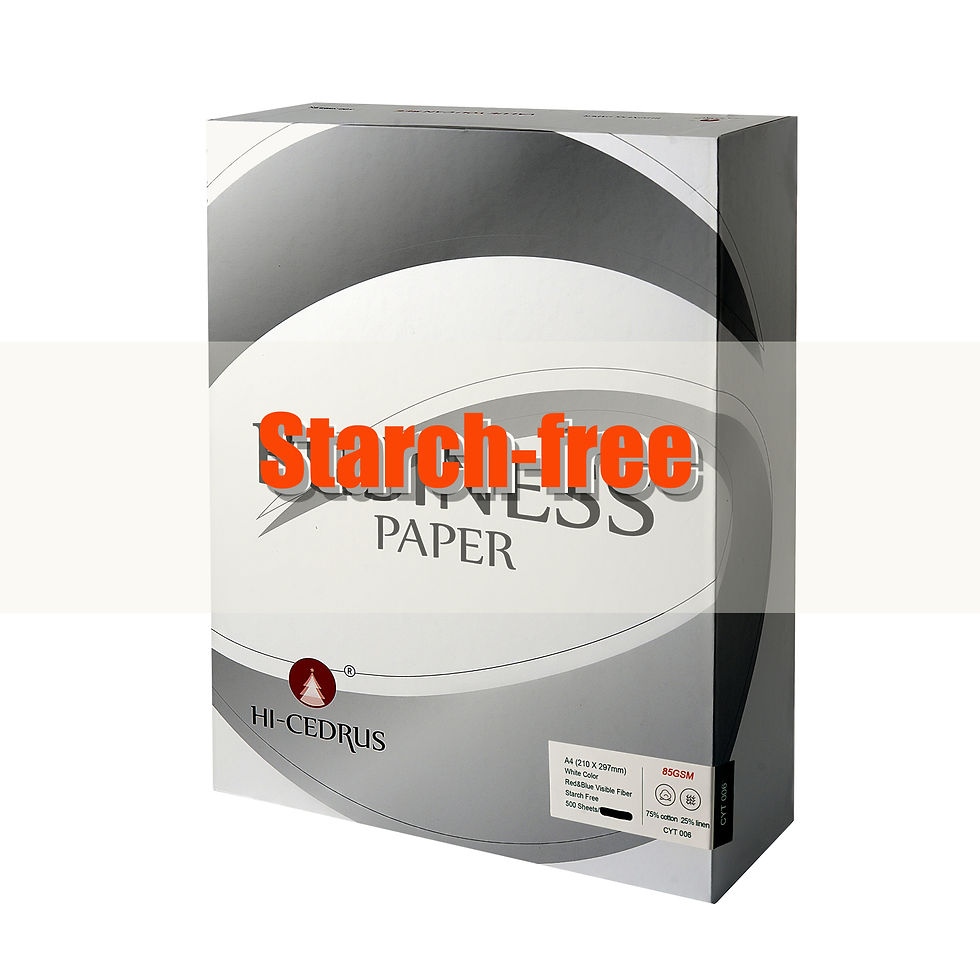 85gsm 75/25 cotton linen paper (white) visible fiber - 500 sheets-No ...