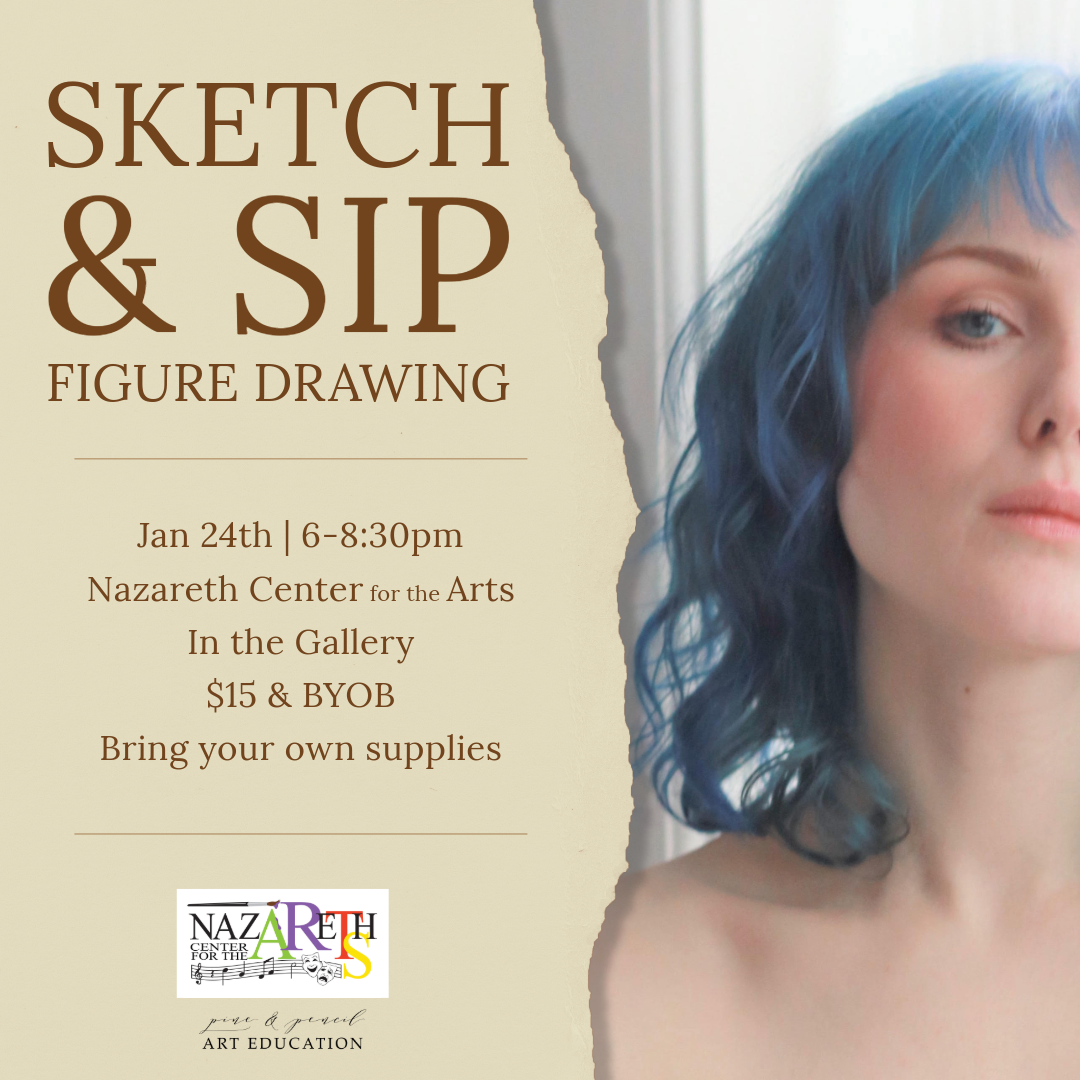 Sketch & Sip Figure Drawing | pine & pencil