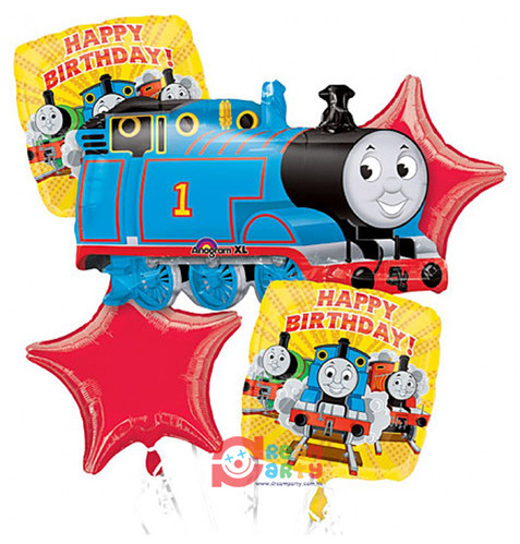 Thomas Train Helium Balloon Bouquet - bq42 | Dream Party