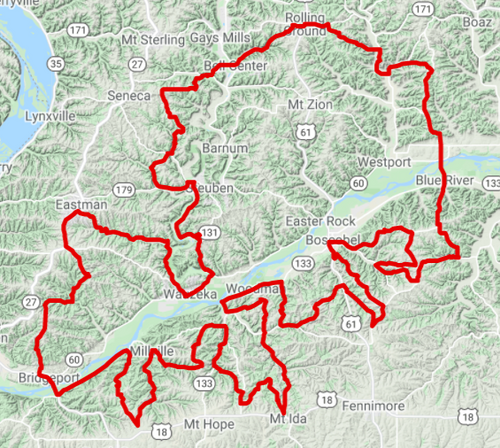 Lower Wisconsin River Dual Sport Route | Driftless Roads USA