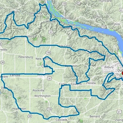 Balltown Dreams Route | Driftless Roads USA