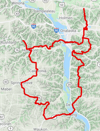 Hiawatha Rally Route | Driftless Roads USA