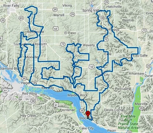 Maiden Rock Route | Driftless Roads USA