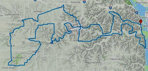 Highway 16 Route | Driftless Roads USA