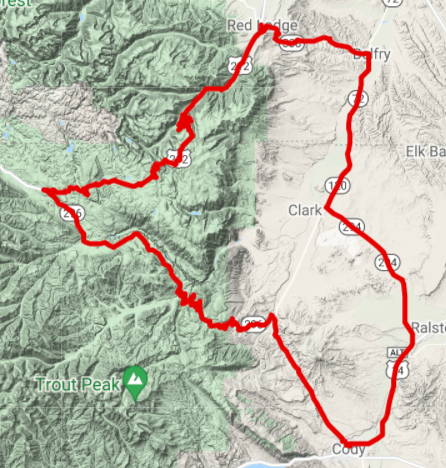 Bear Tooth Cody Loop | Driftless Roads USA