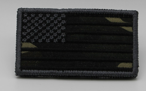 CAMO FLAG Patch With Hook Back 3 1/2" X 2" | lonestarherogear