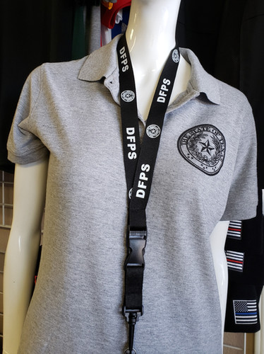 DFPS WITH TEXAS SEAL Lanyard | lonestarherogear