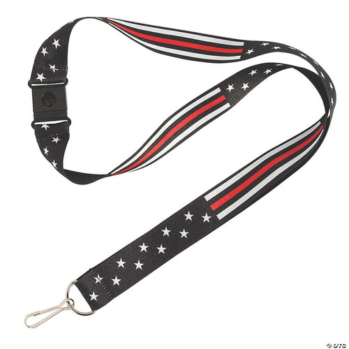 Thin RED Line Breakaway Lanyards | lonestarherogear