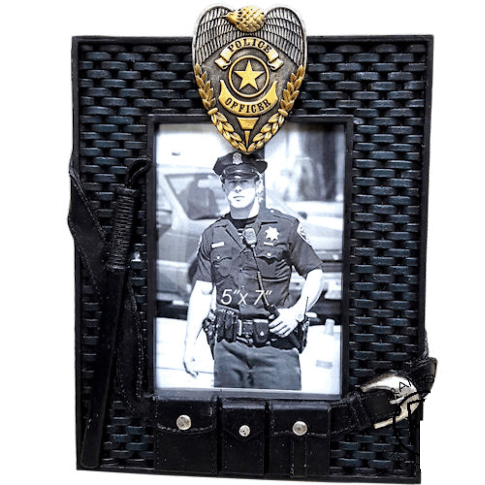 POLICE 5X7 FRAME | lonestarherogear