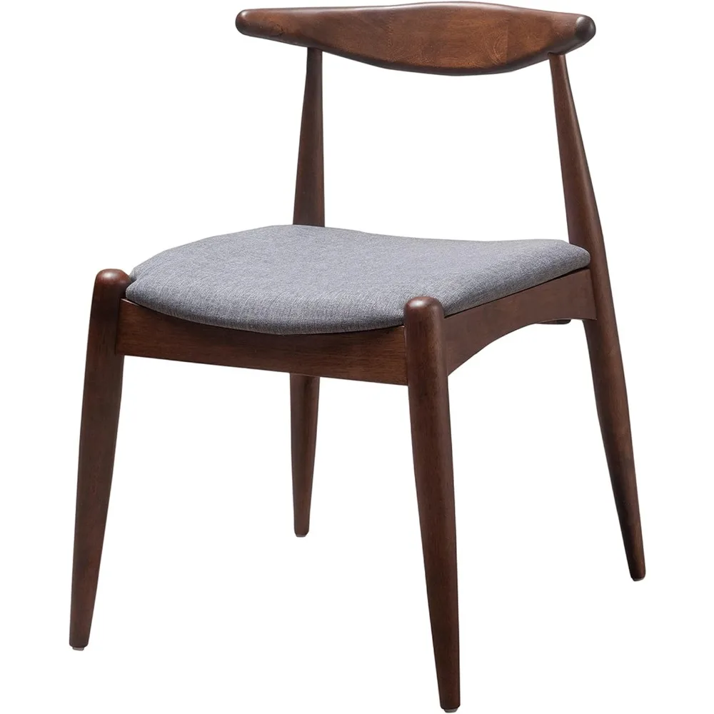 Set of 2 - Walnut Round Back Chair | Saw & Dust Woodworks
