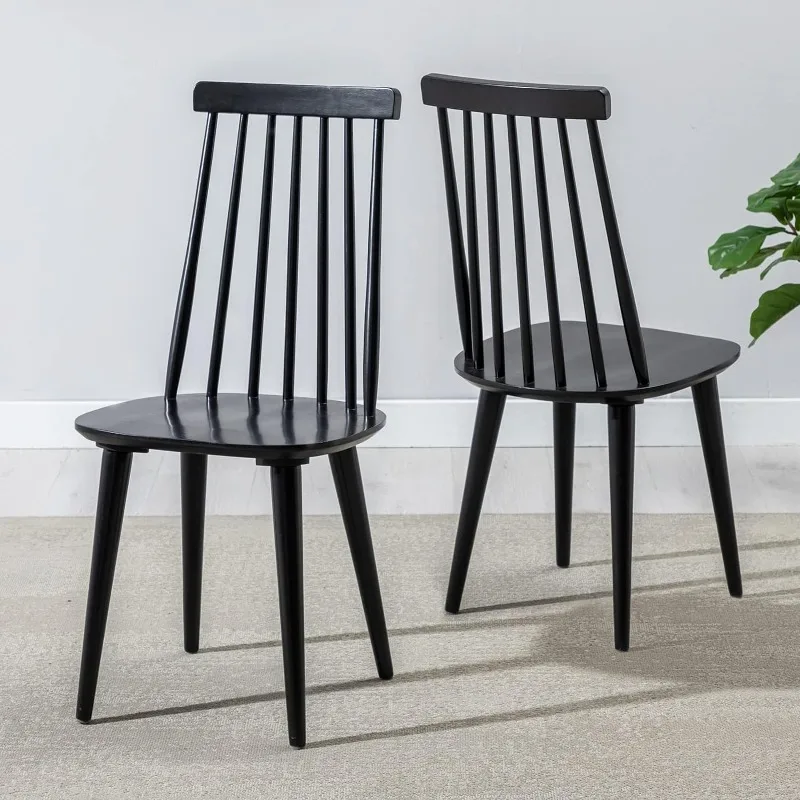 Tall Spindle Chairs - Set of 2 | Saw & Dust Woodworks