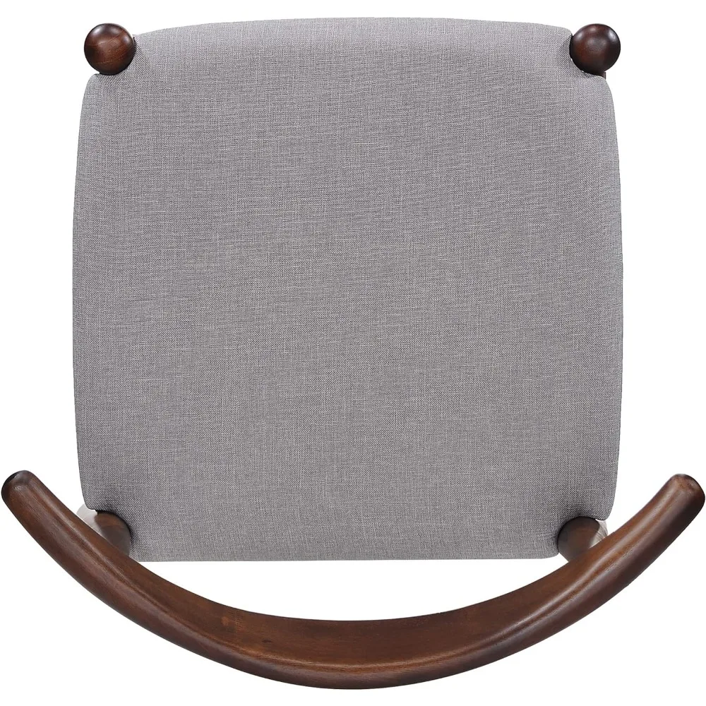 Set of 2 - Walnut Round Back Chair | Saw & Dust Woodworks