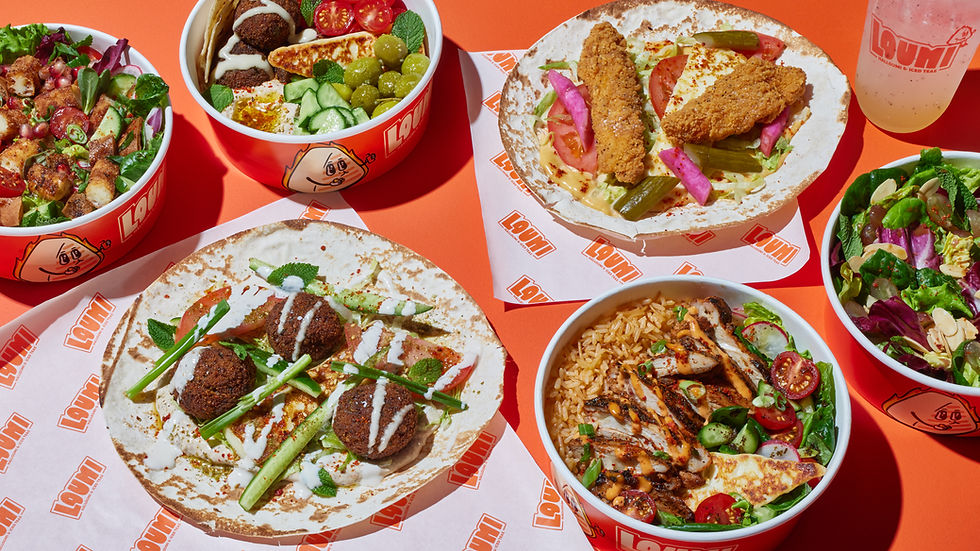 LOUMI | HALLOUMI & ICED TEAS