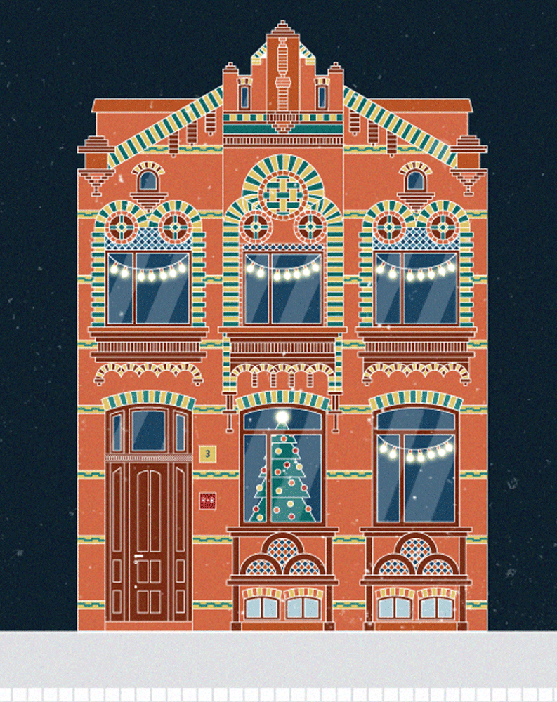 Geometric Decorative Line Illustrations Animations | Andreea Timpea