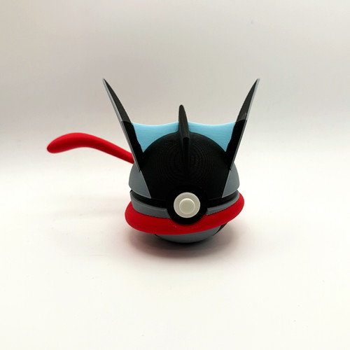 Shiny Greninja-Inspired 3D Printed Pokéball Collectible | Zinga Prints