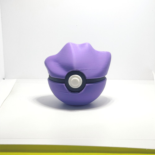 Ditto-Inspired 3D Printed Pokéball Collectible | Zinga Prints